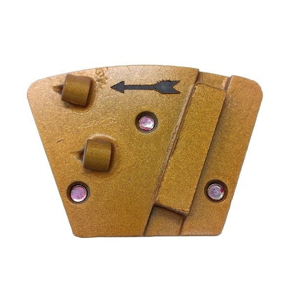 Segment Scraper Trapezoid PCD Diamond Pad /Concrete Grinding PCD ...