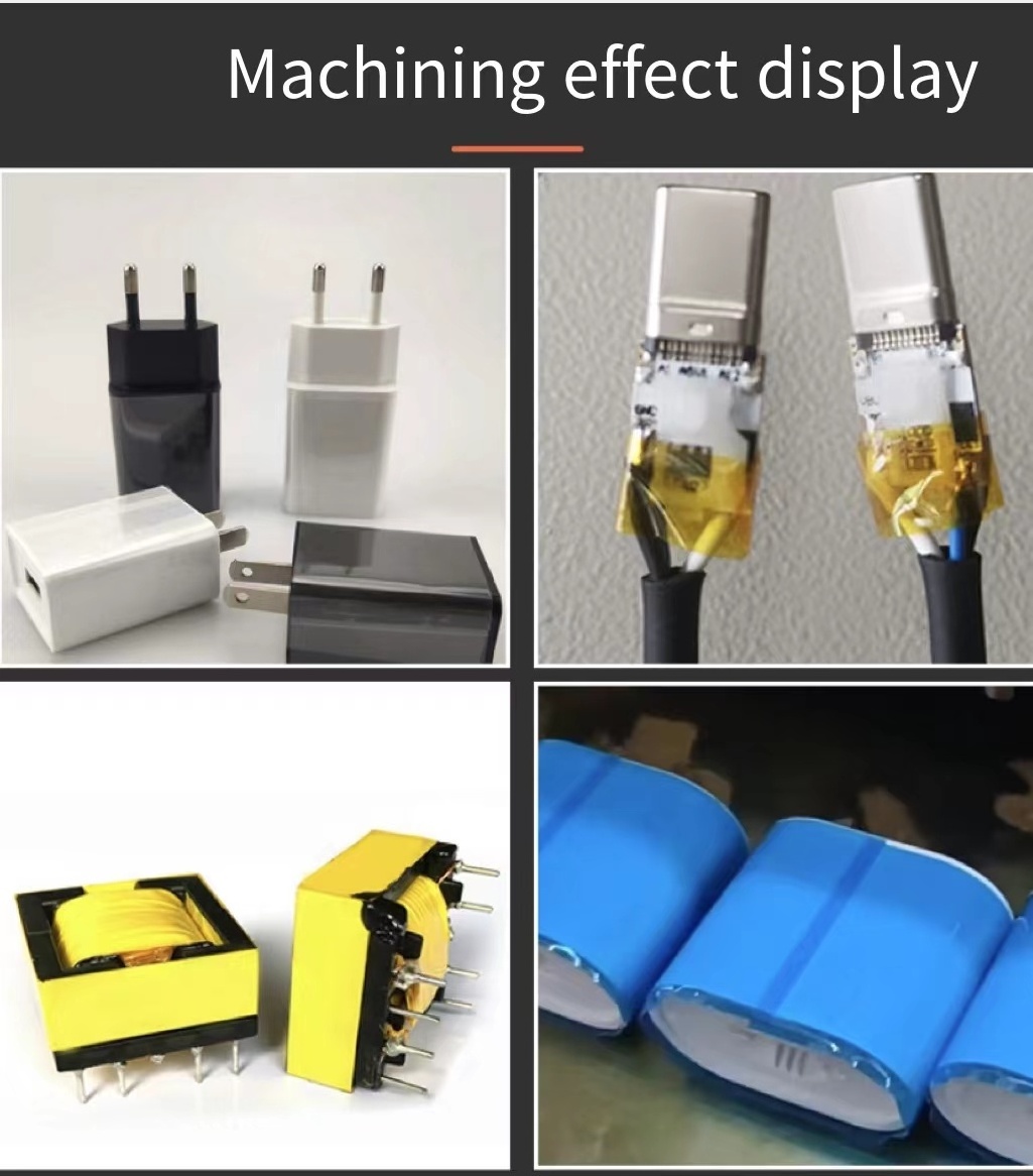 Double Axis Automatic Wrap Taping Machine/semi automatic transformer ...