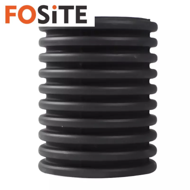 FOSITE Sn8 300mm HDPE Double Wall Corrugated Pipe PE Drainage Pipe Dwc HDPE Plastic Culvert Pipe ...