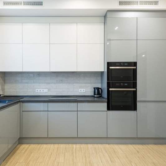 Modern Modular Kitchen cabinet with nuomi accessories and DTC or blum ...