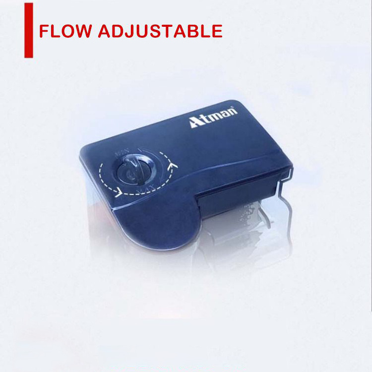 ATMAN Aquarium Top Hang On Waterfall Internal Filter Back Hanging ...