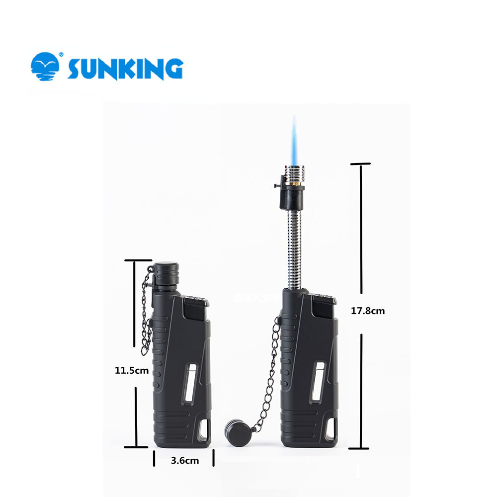 2024 Retractable lighter with gas single jet lighter ofr outdoor ...