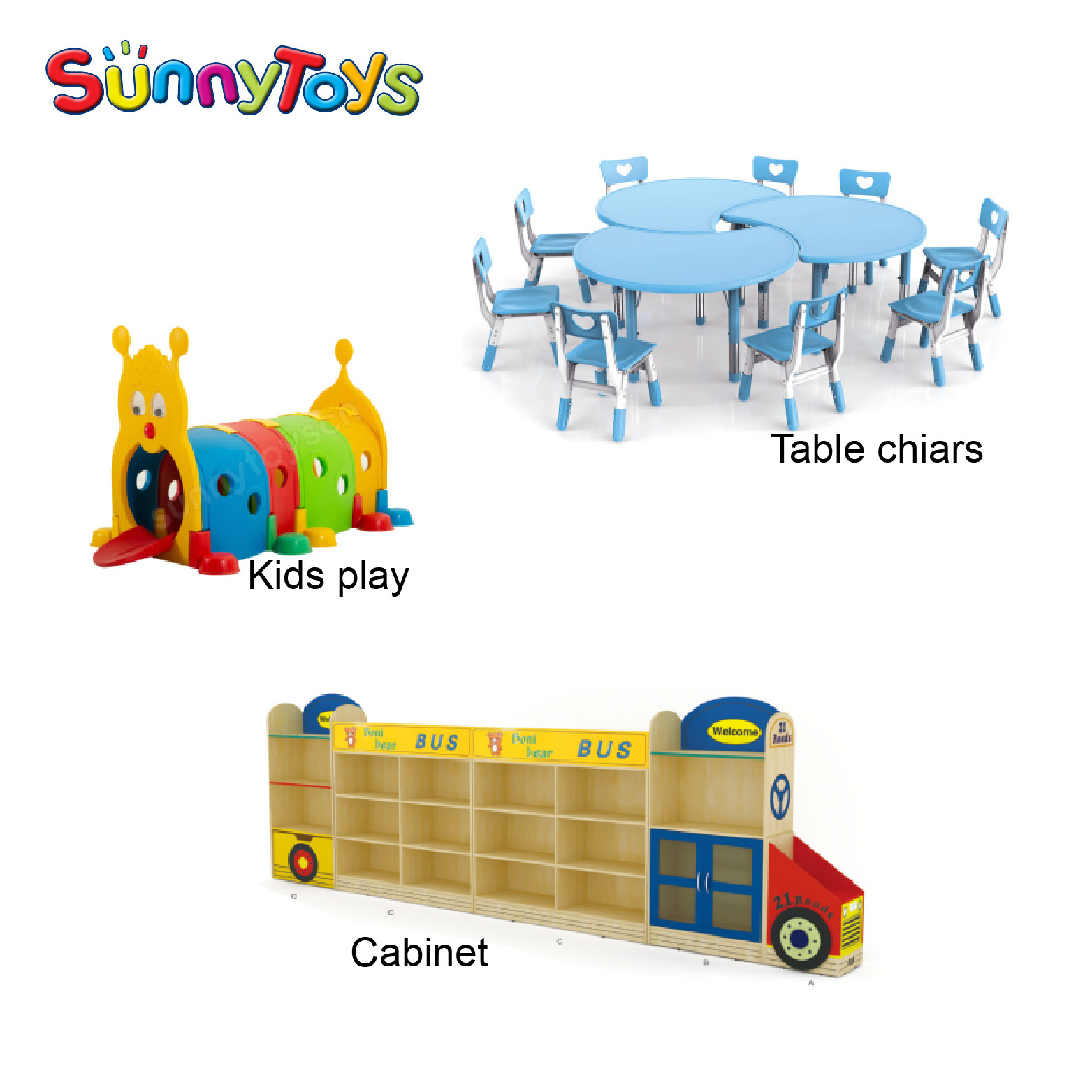 Wooden Preschool Daycare Kids Kindergarten Furniture Equipment Supplies ...