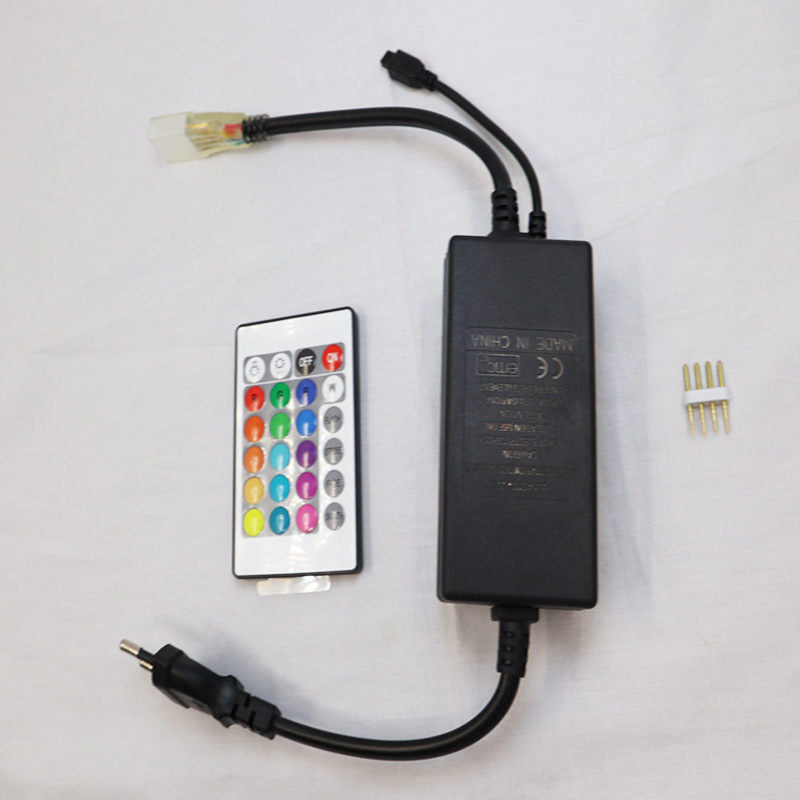 24 keys RGB IR Remote Controller LED strip controller for 5050 RGB LED ...