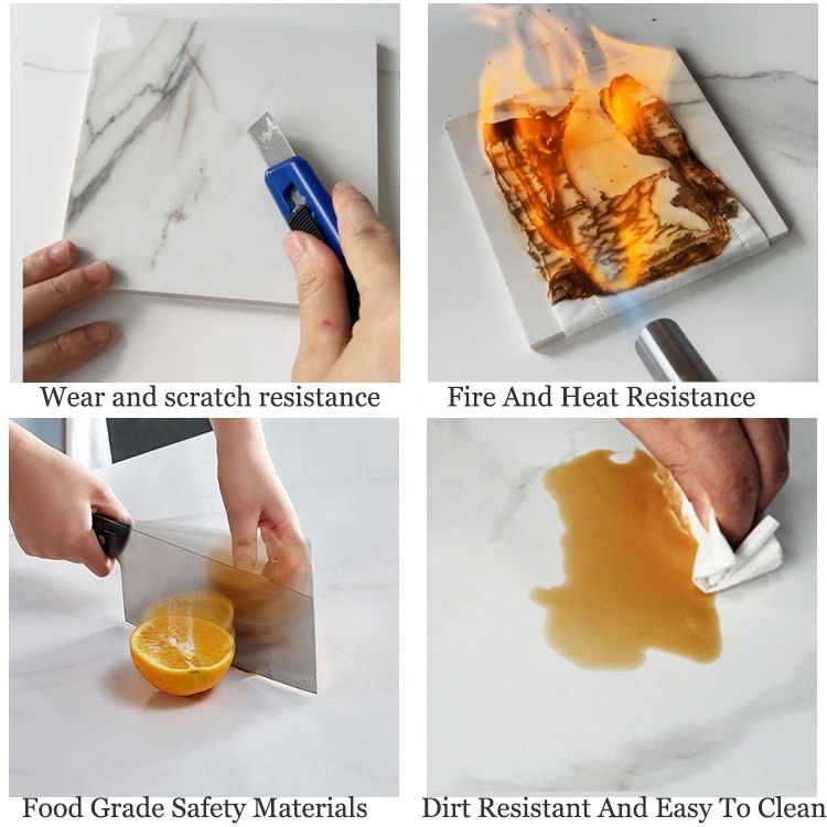 Dituo Sintered Stone Slabs King Large Slap Tiles Full Body Stripe Rock ...