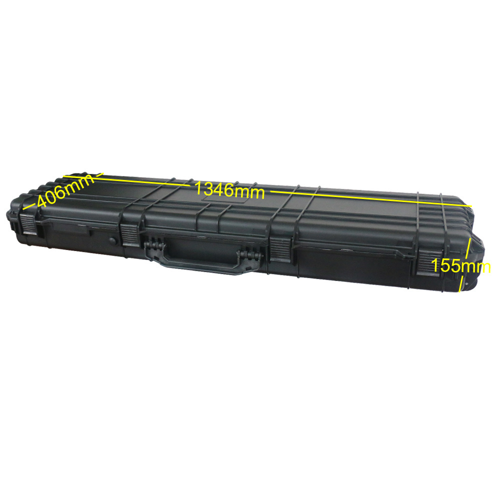 stackable tactical long gun case with Pre-cut foam portable carry safe ...
