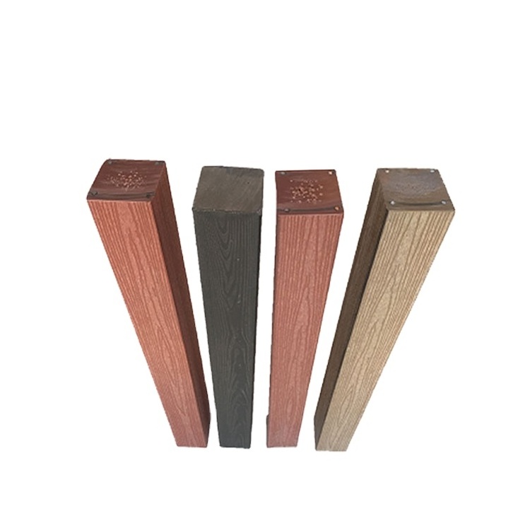 High Faux Wood Grain HDPE Plastic Plywood Lumber 100% Recycled PE Beam ...