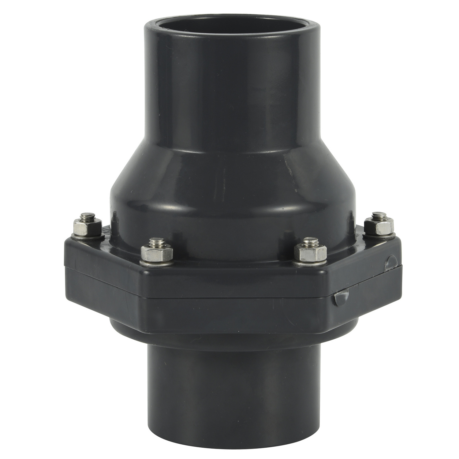 2 Inch JIS Standard Plastic PVC One Way Swing Type Check Ball Valve ...