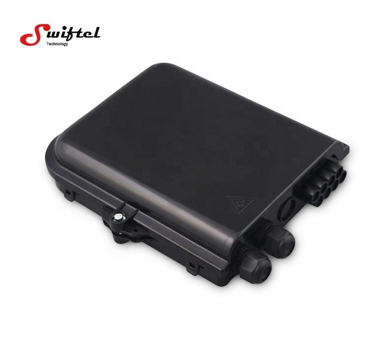 FTTH 8 Cores Fiber Optic Splitter Box 8 Port Indoor Outdoor Fiber ...