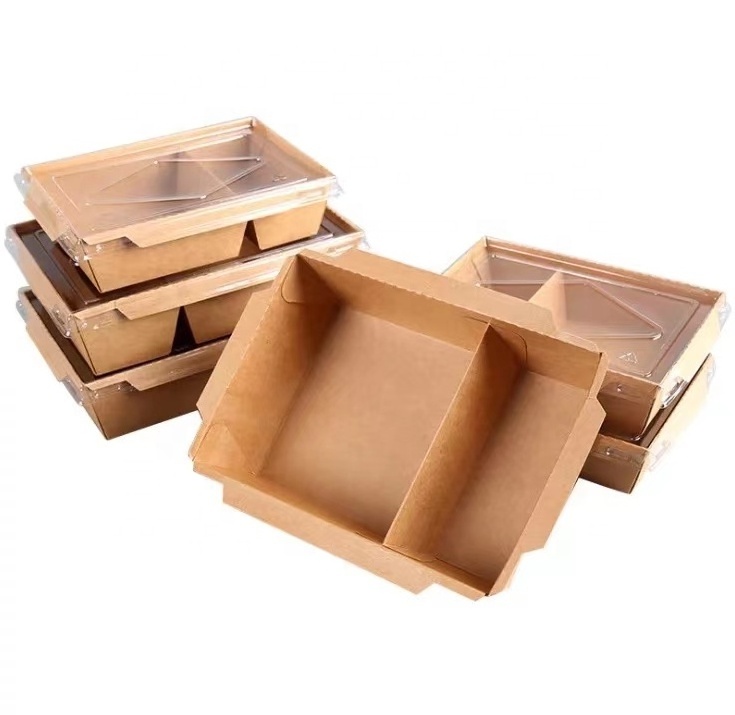 disposable small paper lunch food box with PLC | Bestsuppliers.com