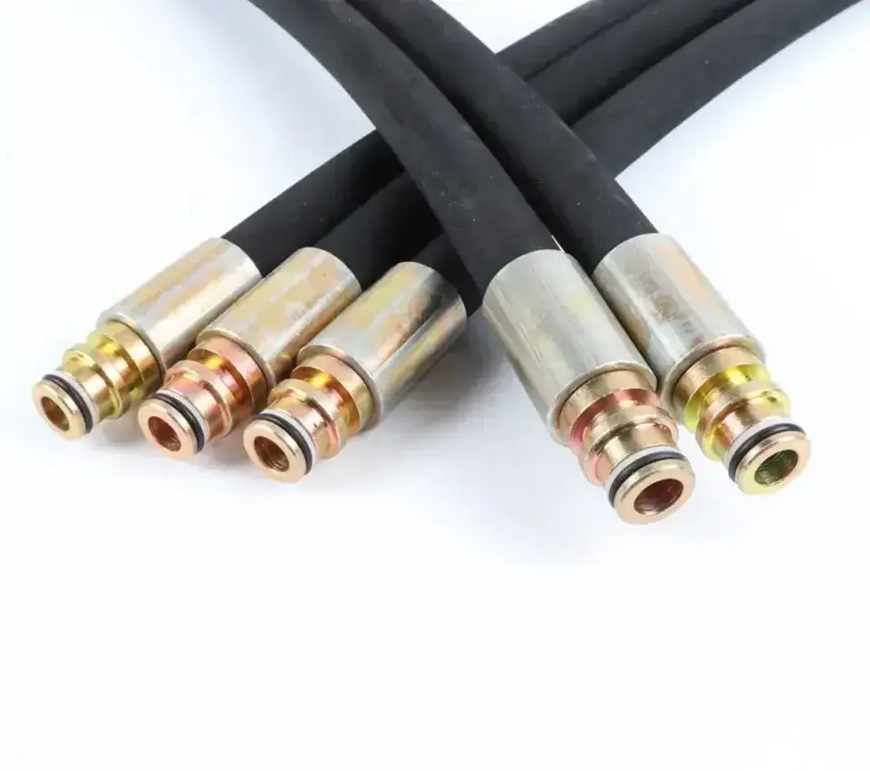 Oil Surface Mining Hose, Cutting And With Fittings Assembly 3/4 Inch ...