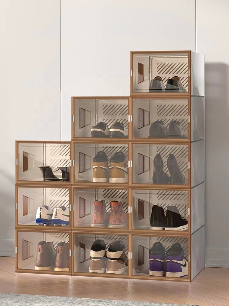 Transparent Basketball Shoes Collection Display Cabinet Shoe storage ...