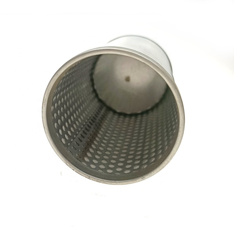 stainless steel perforated metal wire mesh filter basket ...