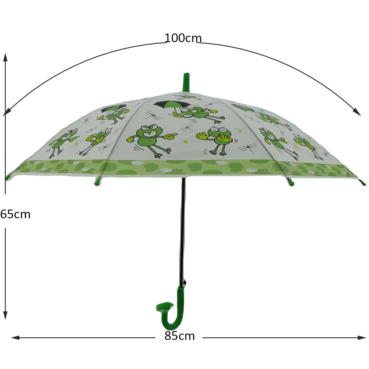 Hot Sale EVA Umbrella Cheap Clear Transparent Cute Animals Umbrella Frosted Straight Plastic Print Umbrellas For Children BestSuppliers