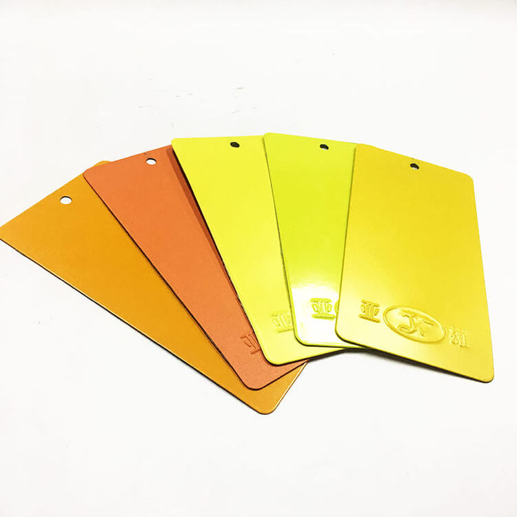 High gloss effect ral 2008 bright red orange spray paint powder coating ...