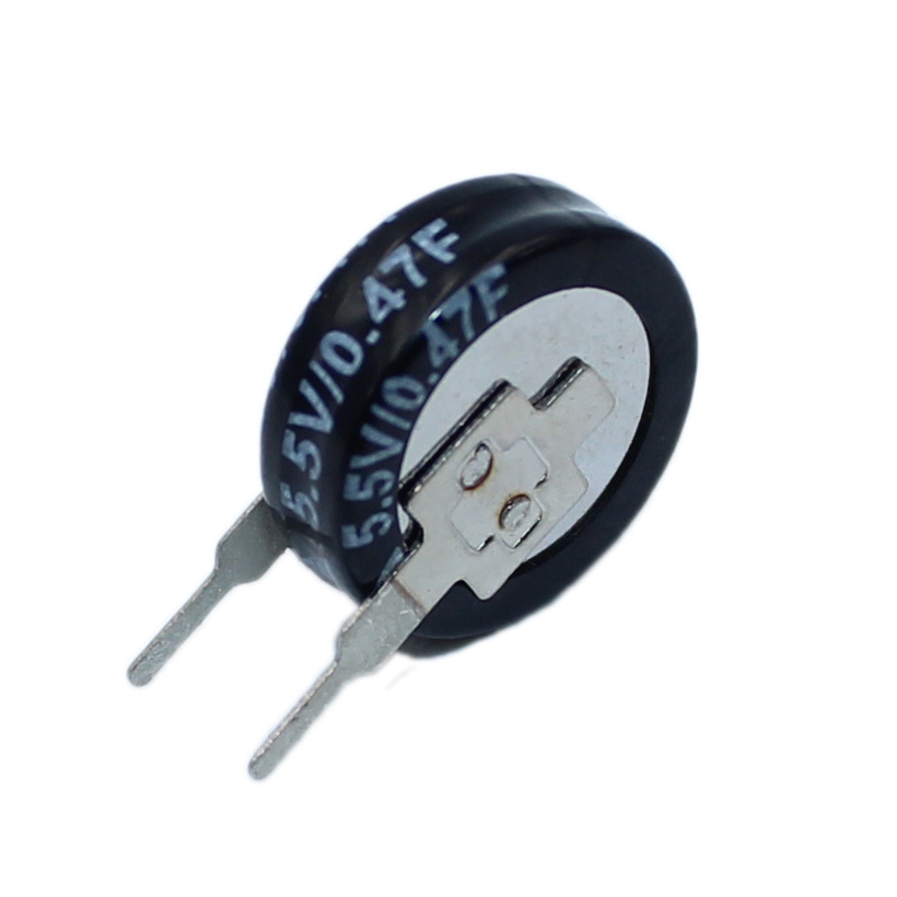 super capacitors Type V 5.5v 0.47f ultra electrolytic capacitor battery ...