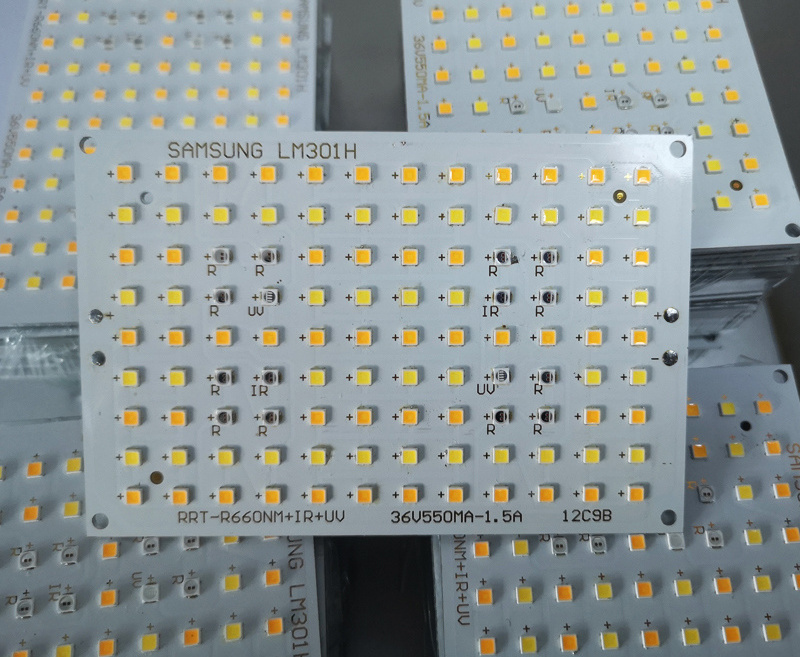 Diy 50 watt Full Spectrum Quantum Panel 108pcs 3000k 5000k Uv Ir ...