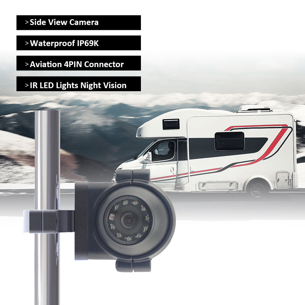 Aotop Truck Rear View Mirror Arm Mounted Side View Car Camera Side ...