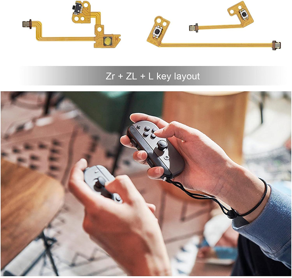 Replacement Fixing Key Layout Repairing Accessories For Nintendo Switch ...