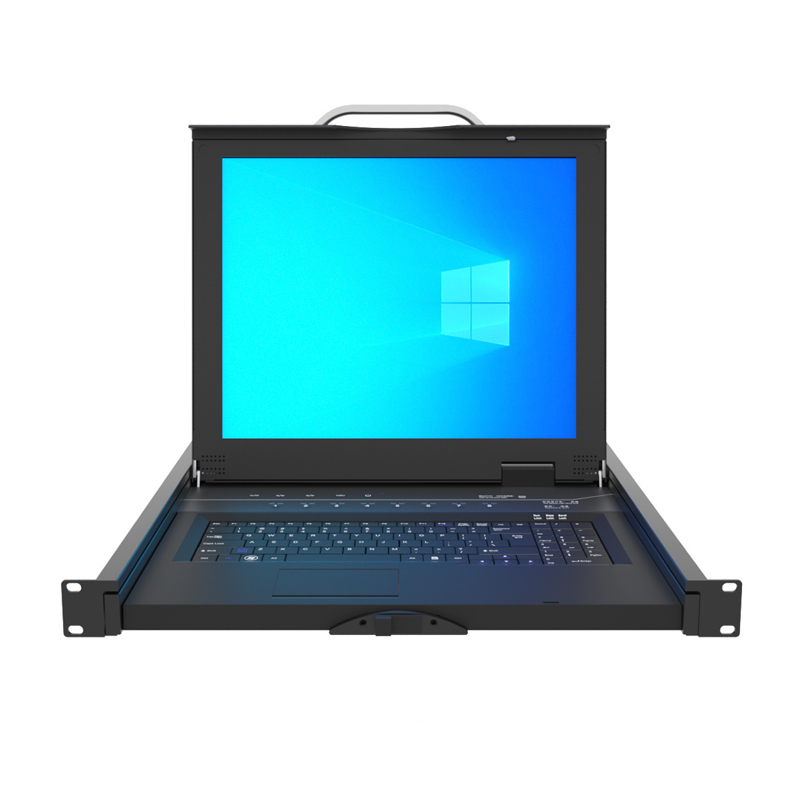 17inch LCD KVM Console Platform Multiple route KVM Switch 16ports KVM ...