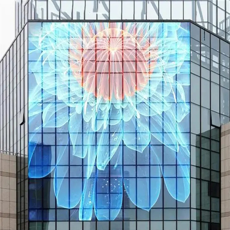 Transparency High resolution transparent digital led screen panel P3.91 ...
