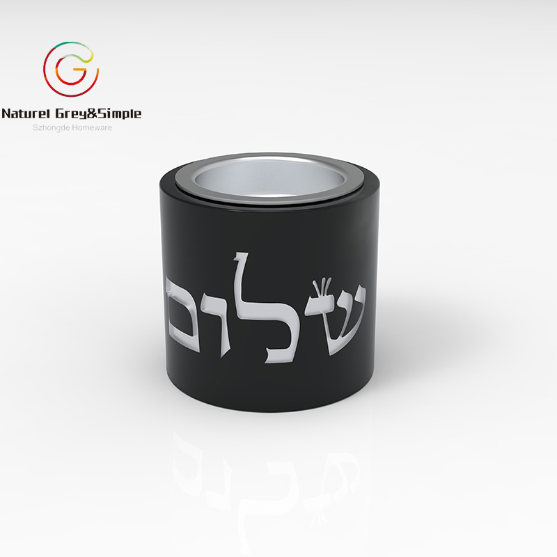 Customizable candle holders, Marble tea light for jewish festival ...