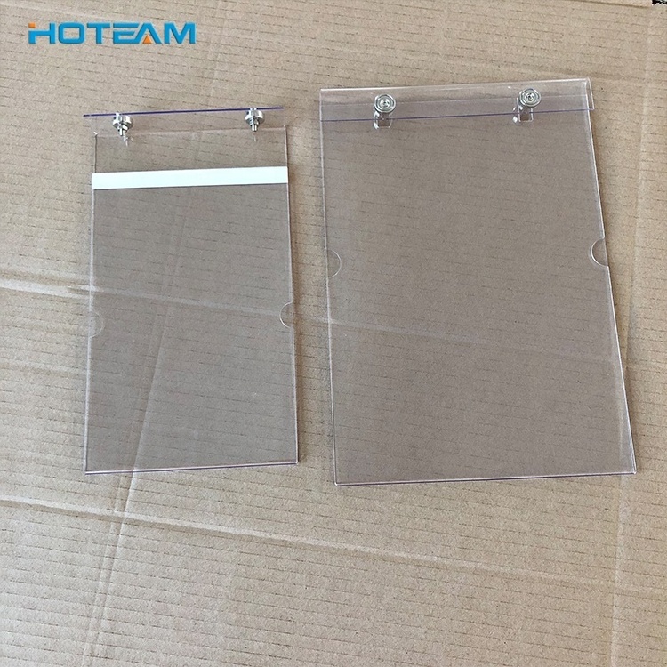 Acrylic Sign Holder 8.5 x 11 Acrylic T Shape Display Stand, Double ...