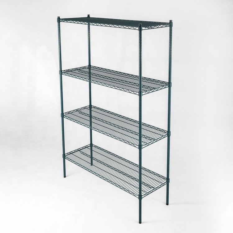 Heavy Duty Wire Shelving NSF Wire Rack Epoxy Coated Metal Rack Wire ...