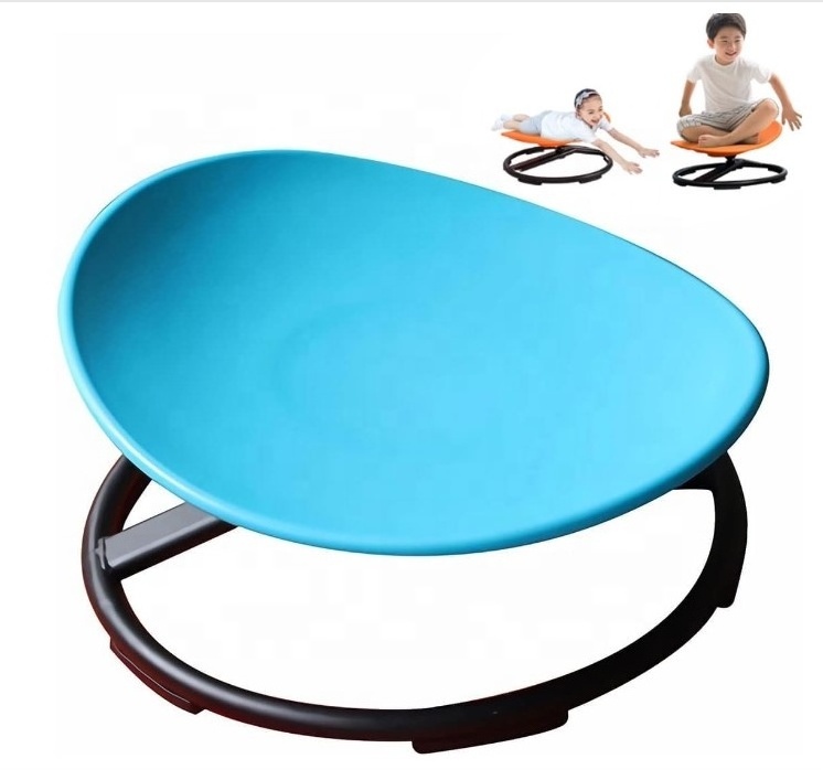 New Autism Kids Swivel Chair Kindergarten Round Kids Sensory Spinning ...