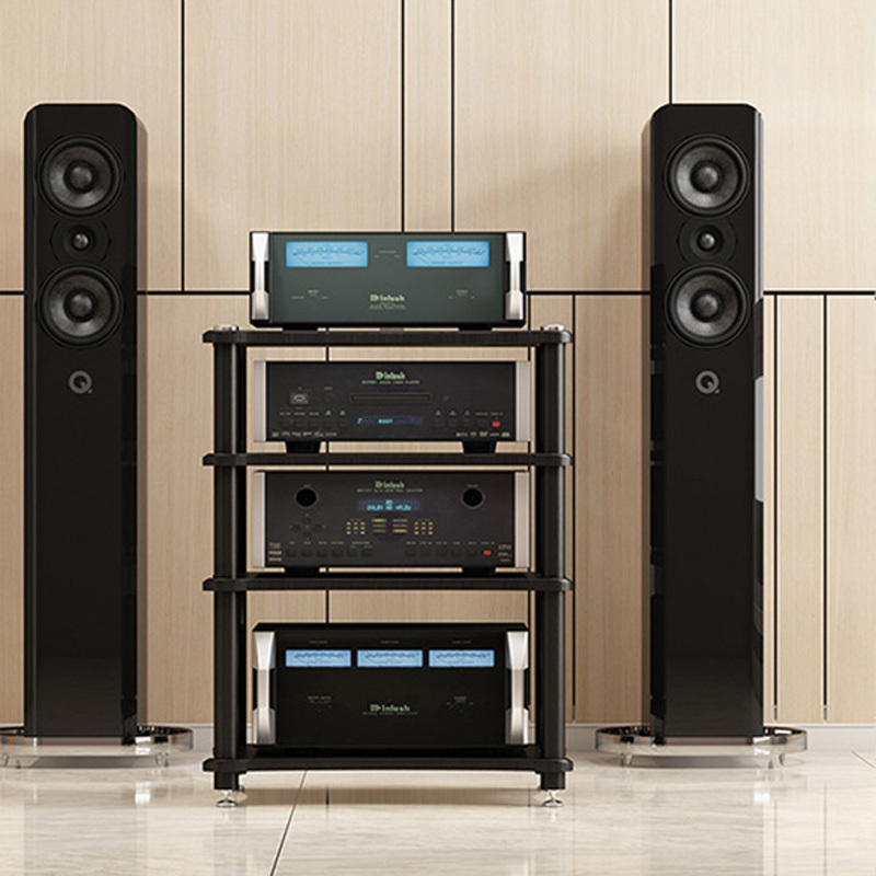 HiFi Audio Speaker CD Player Amplifier Cabinet Amp Pre-amp Decoder ...