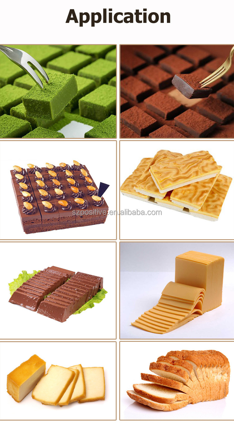 Manual Cheese Cake Block Wire Cutter Food Cube Cutting Machine for ...