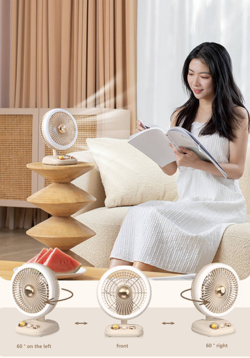 Customization Folding Retro Desk Fan Vintage Desk Fans for Home Small ...