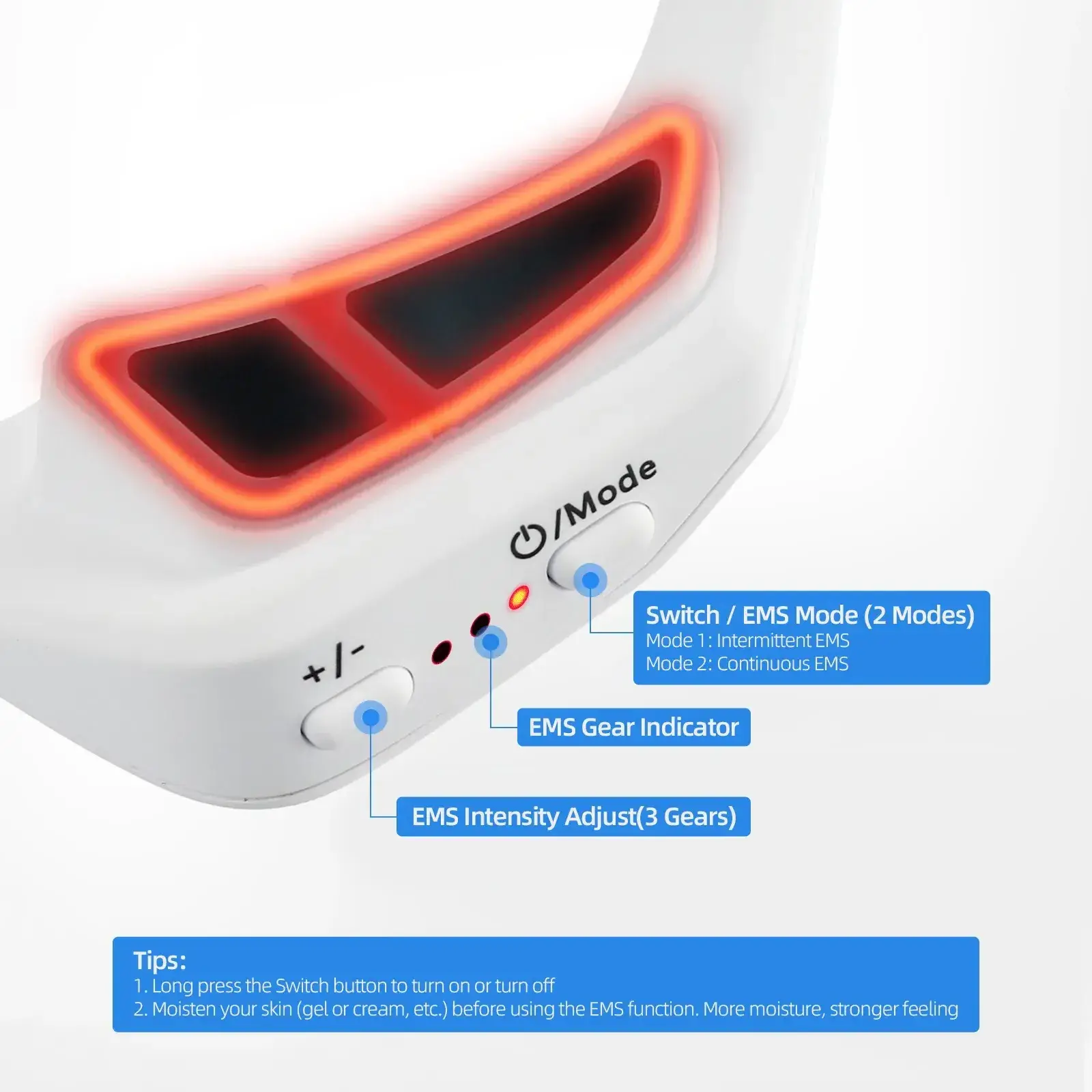 3D Eye Beauty Instrument Current Pulse Eye Relax Reduce Wrinkles And ...