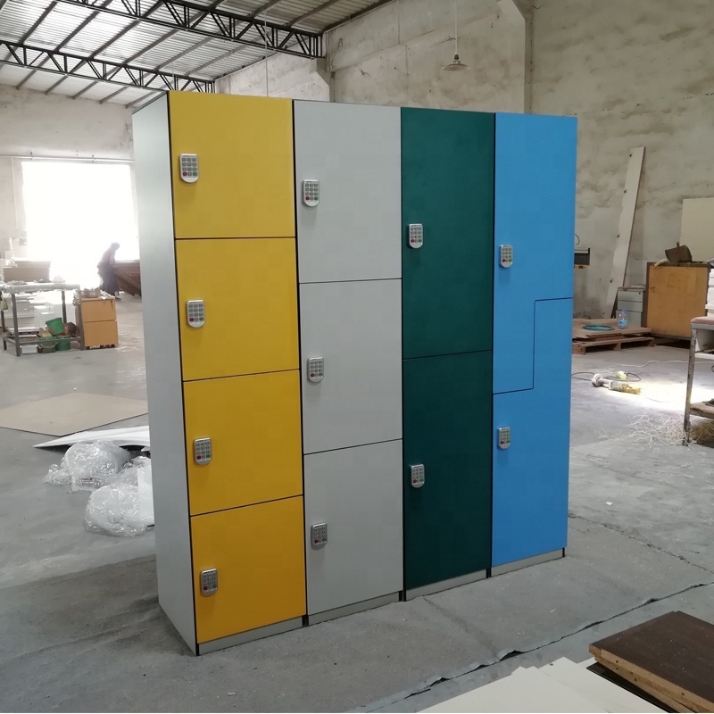 Compact Laminate Sports Gym Locker, HPL Panel Laminate Storage Locker ...