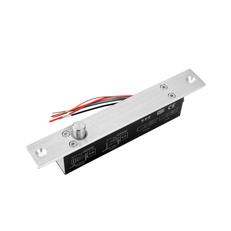 6 wires narrow panel electric bolt lock with door signal feedback ...