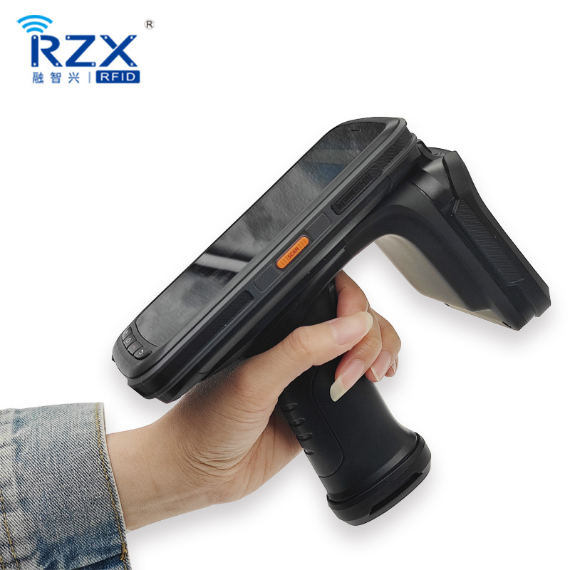 Portable C72 RFID Scanner handheld rfid reader Android Wireless Long ...