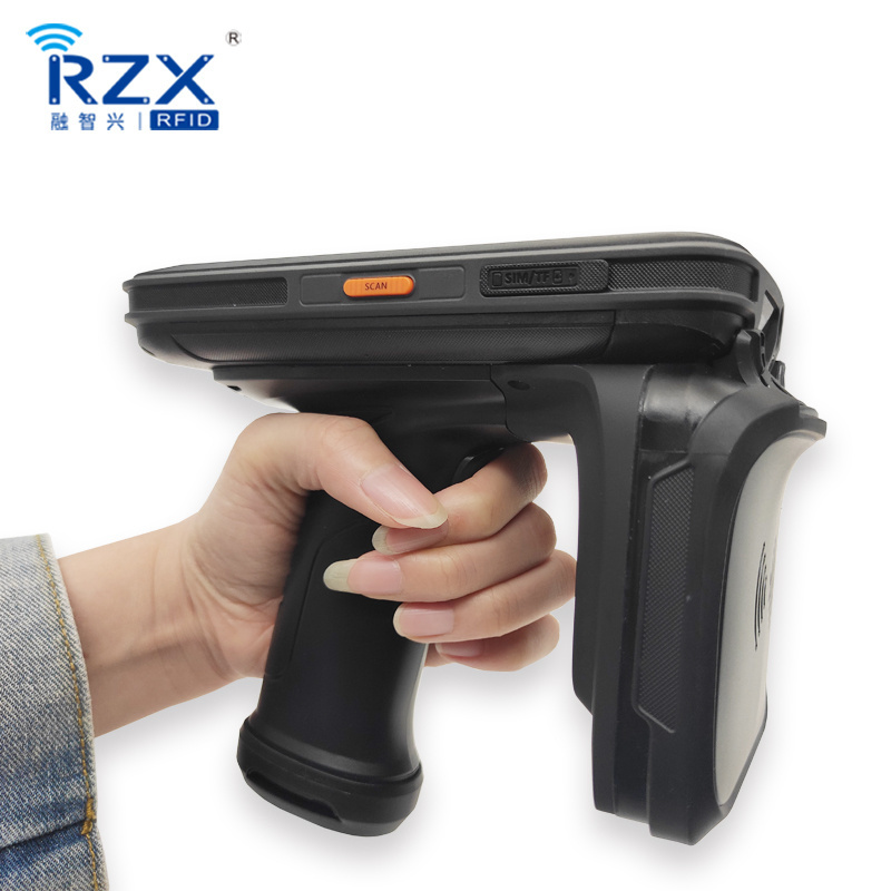 Portable C72 RFID Scanner handheld rfid reader Android Wireless Long ...