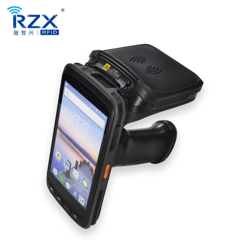 Portable C72 RFID Scanner handheld rfid reader Android Wireless Long ...
