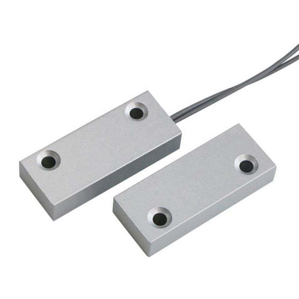 Surface Mounted Wired Magnetic Metal Alarm Door Window Sensor Detector ...