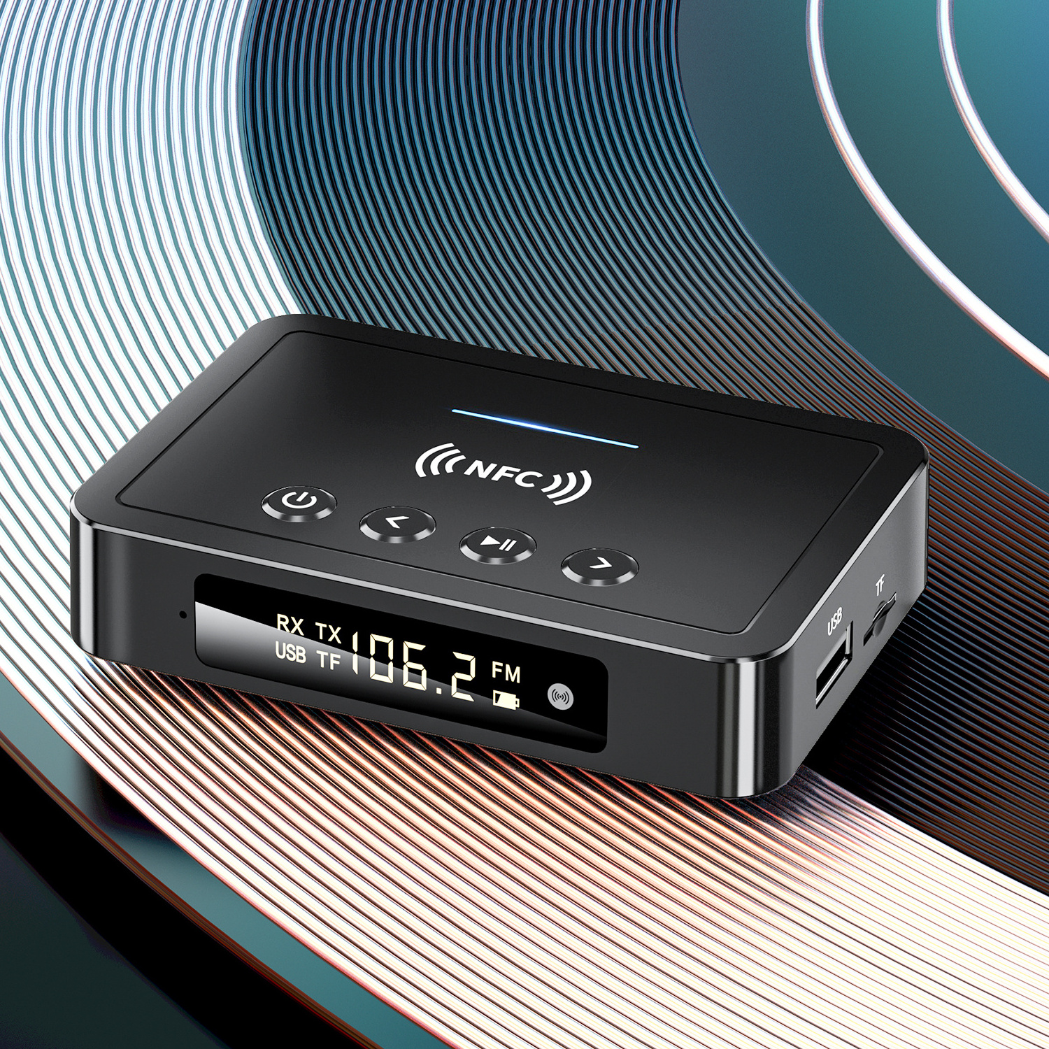 wireless transmitter and Receiver stereo Receiver home audio system BT ...