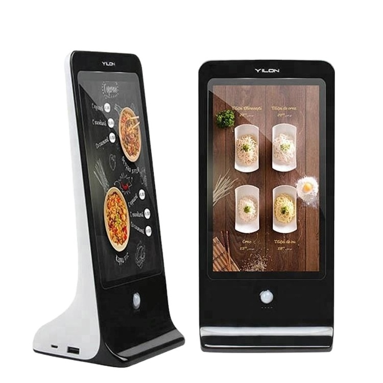 Top selling table advertising restaurant menu power bank light up power ...