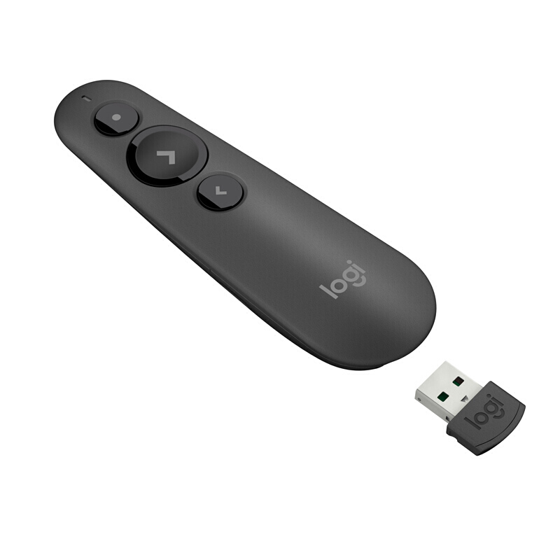 USB Wireless Presenter Logitech R500 Pointer PPT Remote Controller ...