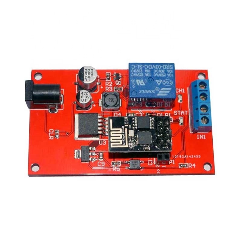 Taidacent DC5-24V 1 Channel ESP8266 WIFI Relay 1 Digital Input ModBus ...