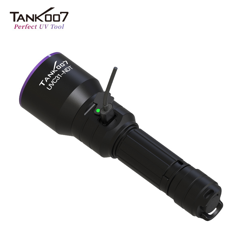 Tank007 torch non-destructive testing lantern 365nm uv flashlight NDT ...