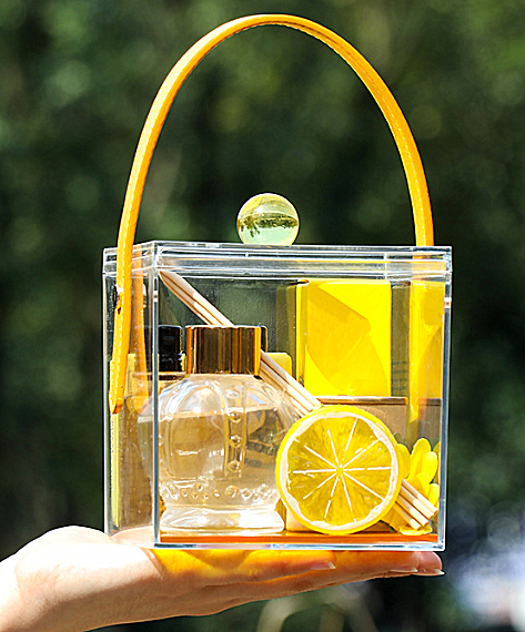 Acrylic PVC Box discernible Bags creative design acrylic bag ...