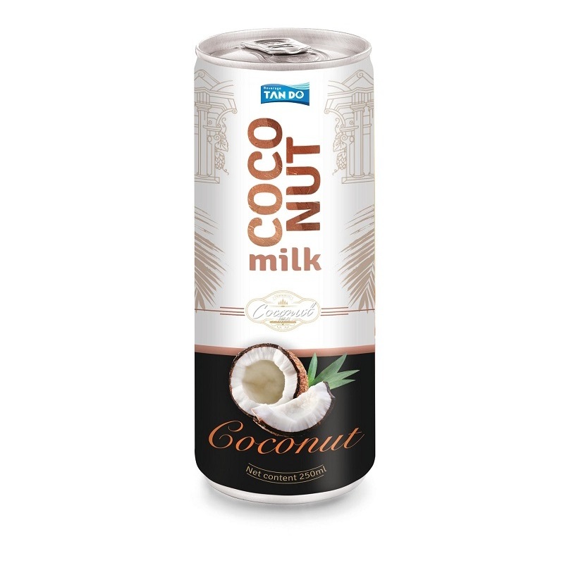 330ml Aluminum can Private label coconut water with fruit flavor Viet ...