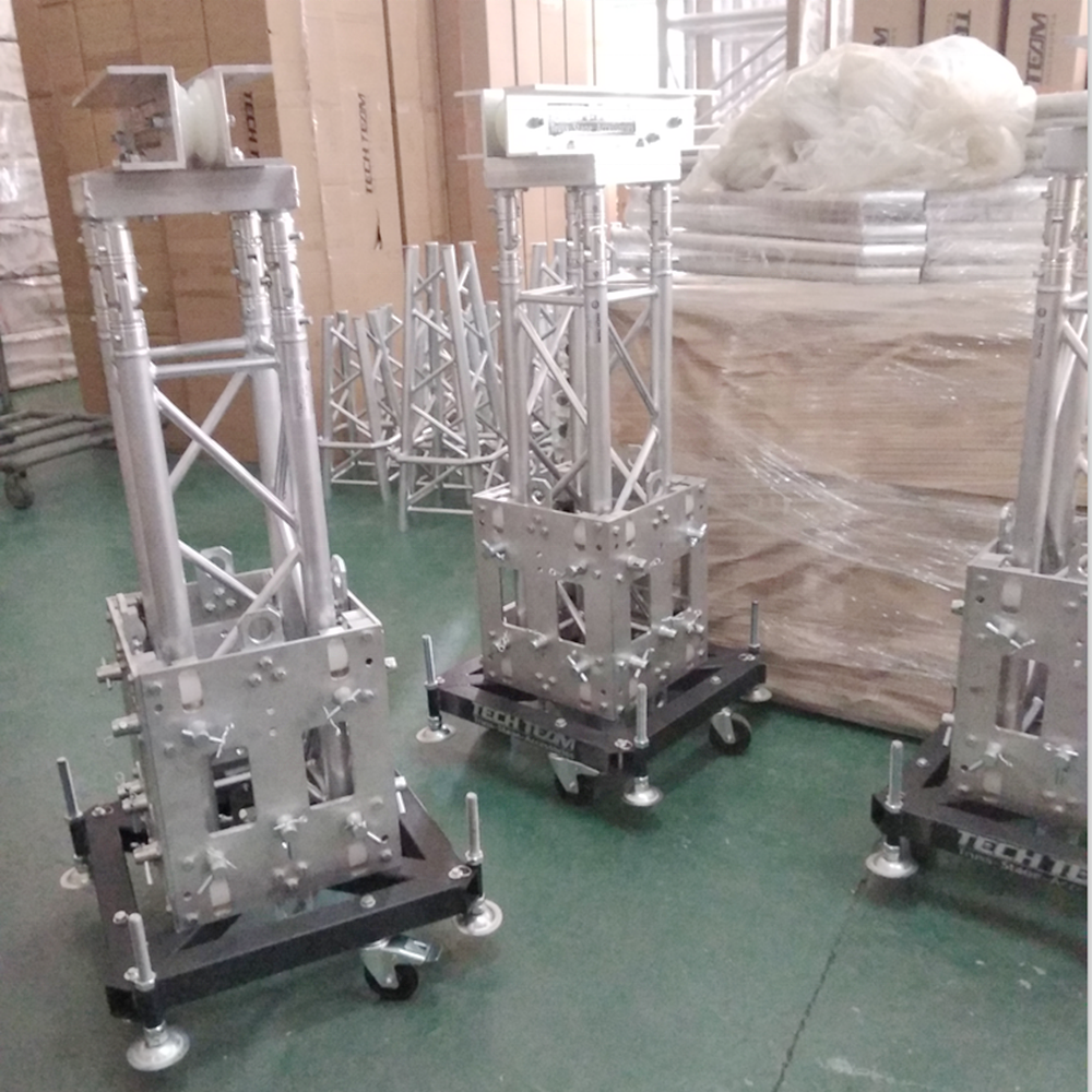 Hot Sale 290*290mm Heavy duty Aluminum Spigot Box Truss Of Roof Truss ...