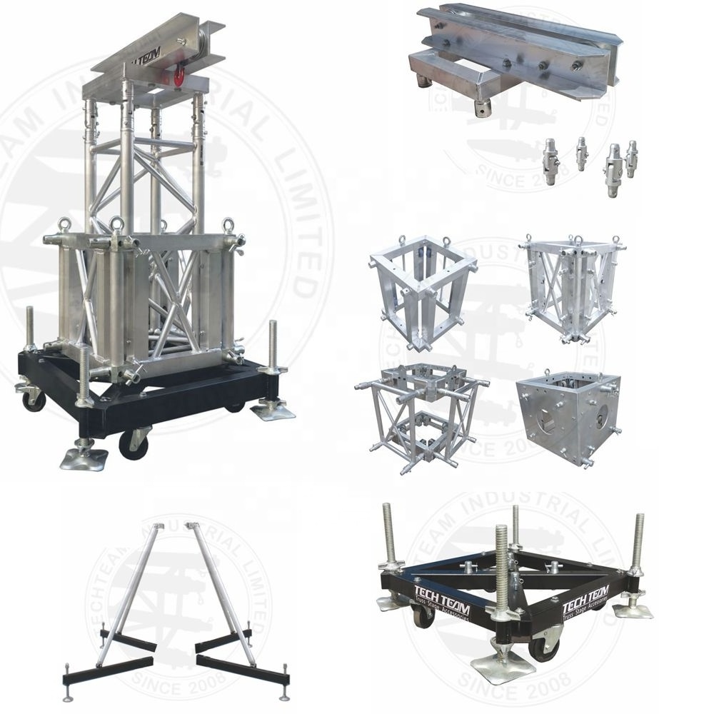 Wedding decorative heavy duty truss tower structure live house stage ...