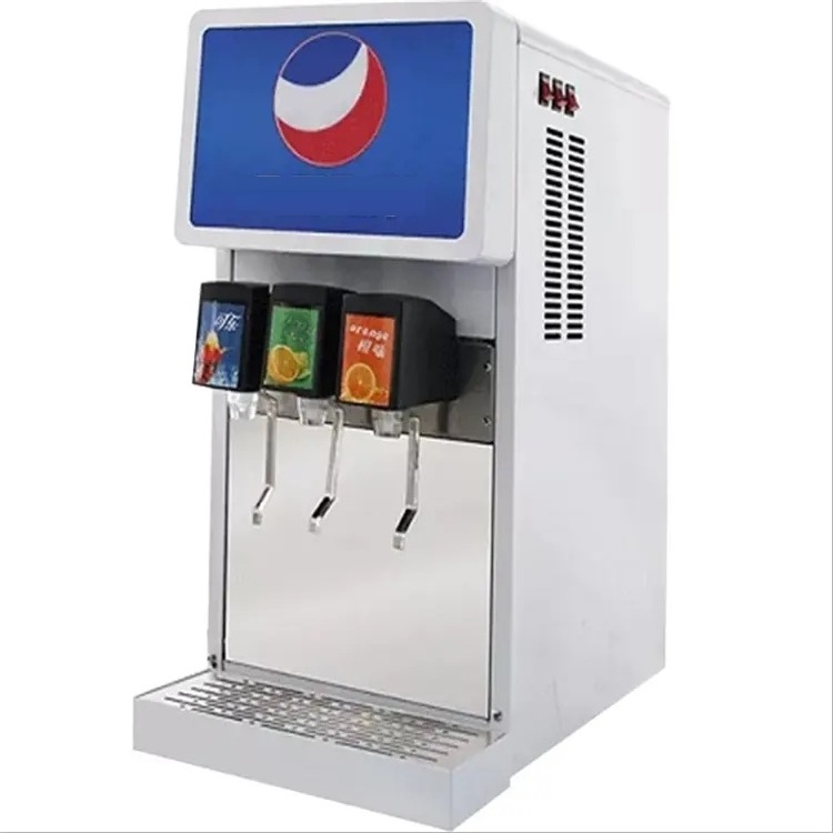 Frozen Carbonated Cold Soft Drinks Making Machine Beverage dispenser ...