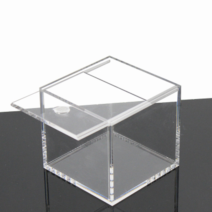 Custom Clear Acrylic 5 Sided Display Box 12x12x12cm | Bestsuppliers.com